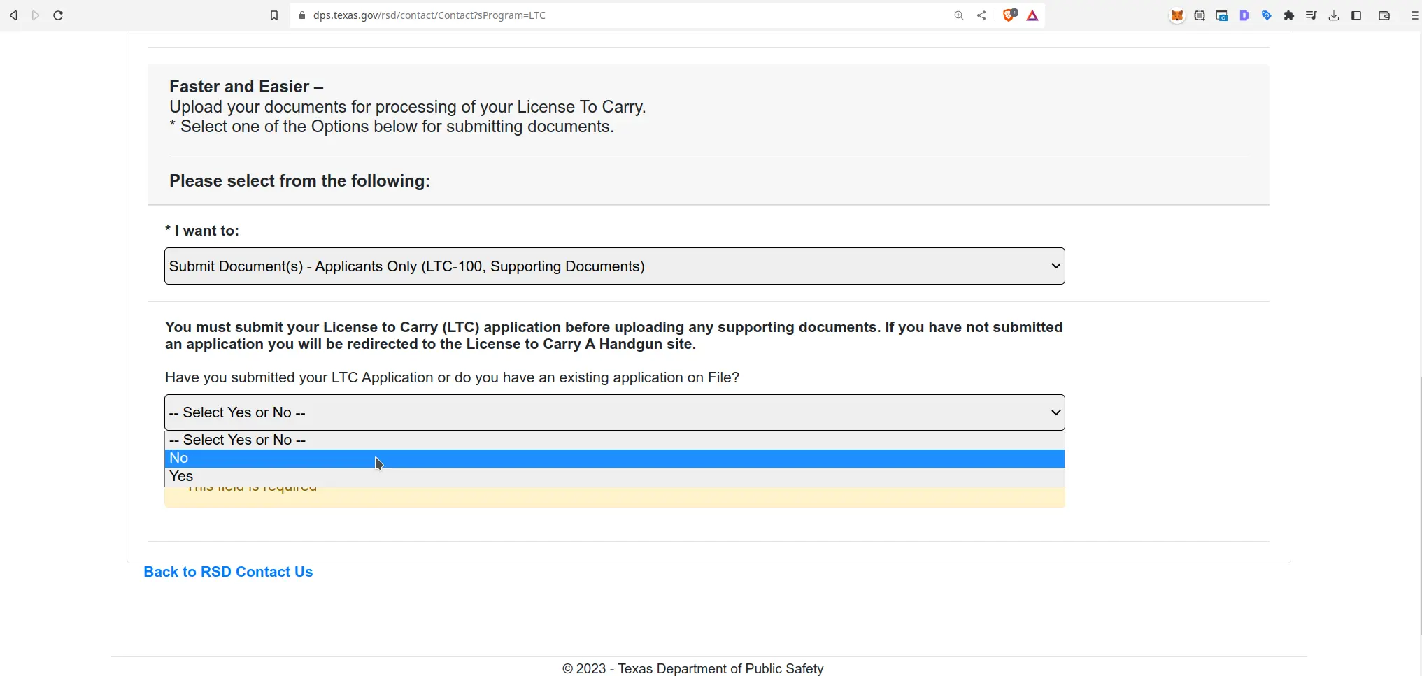 How to Apply for the Texas License to Carry